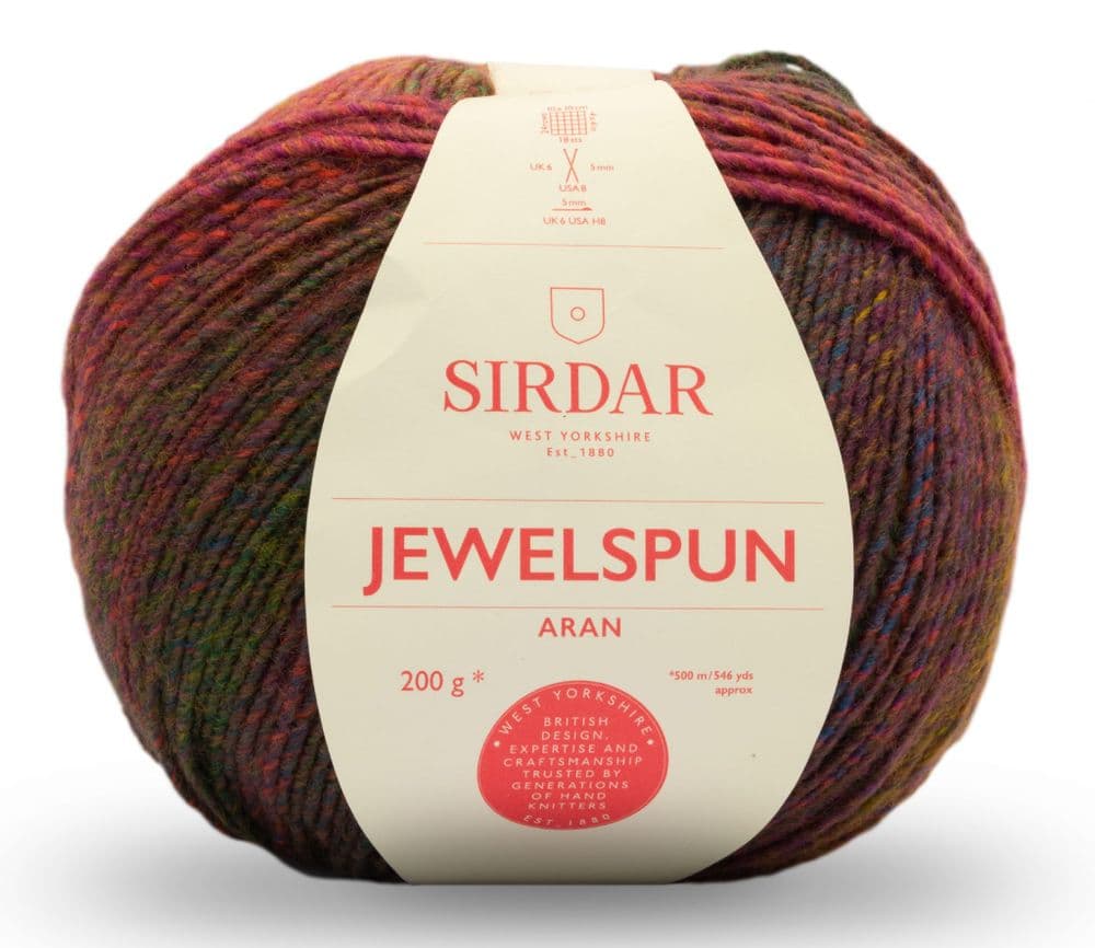Sirdar Jewelspun Aran 200g - 843 Setting Sun