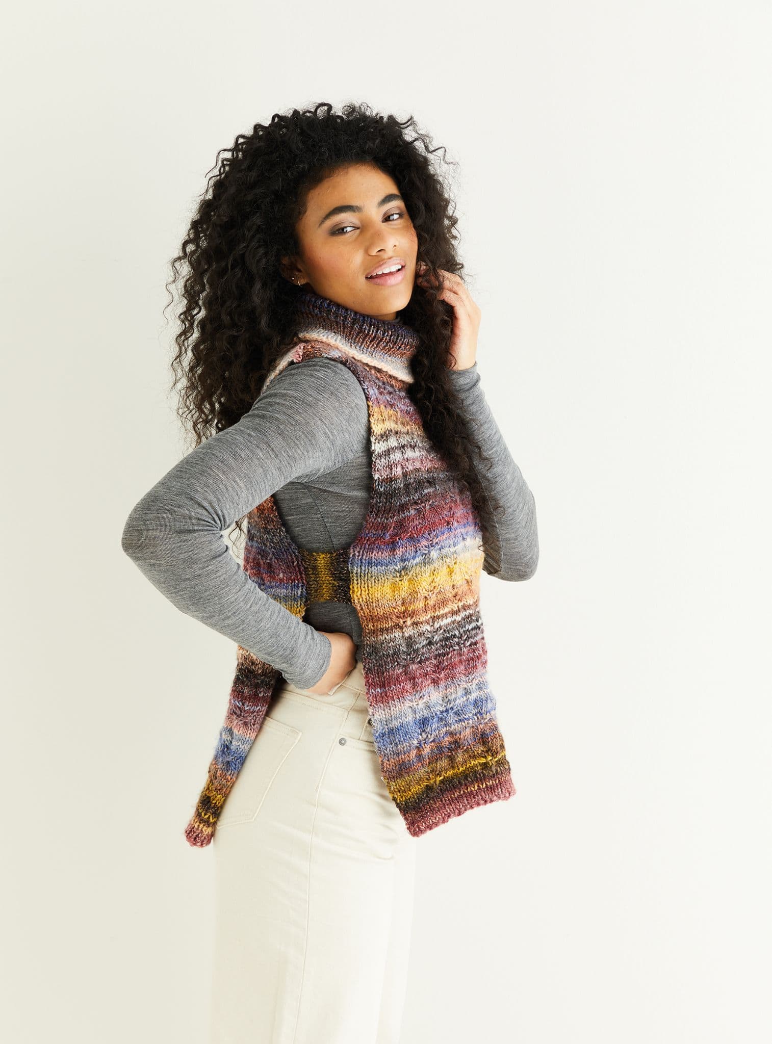 Sirdar Jewelspun Aran Knitting Pattern Booklet - 10292 Tabbard