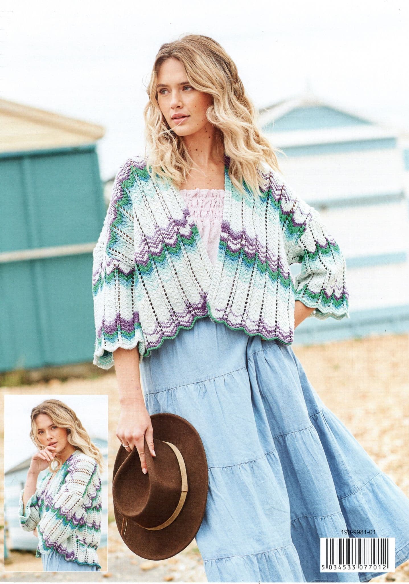 Stylecraft Savannah Aran Knitting Pattern - 9981 Ladies Cardigans