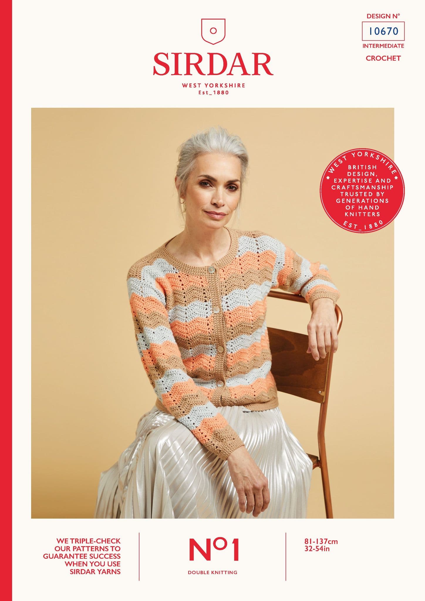 Sirdar No.1 Double Knit Crepe Knitting & Crochet Patterns