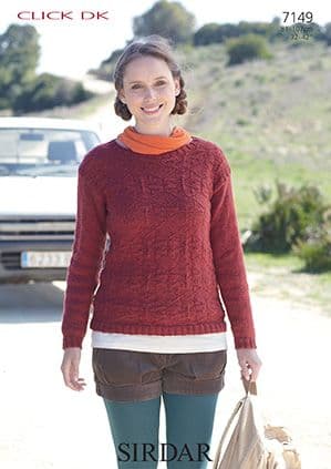 Sirdar Click Double Knit - Knitting Patterns