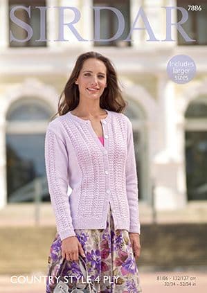 a). Sirdar Country Style 4ply Patterns