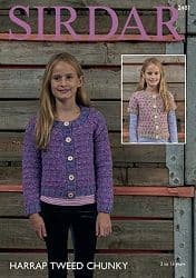 Sirdar Harrap Tweed Chunky Knitting Patterns