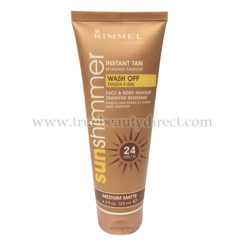 RIMMEL SUN SHIMMER INSTANT TAN - MEDIUM MATTE