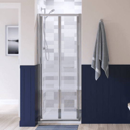 700MM SEMI-FRAMELESS BI-FOLD SHOWER DOOR