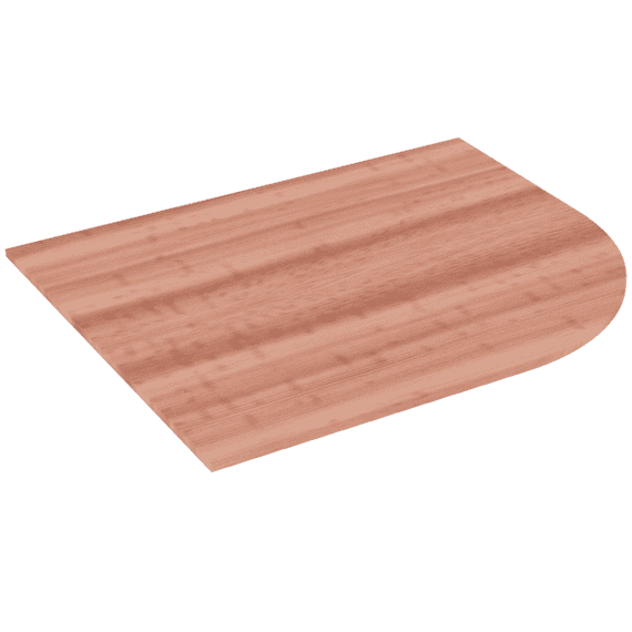 Offset Quadrant Marine Ply Shower Tray Bases