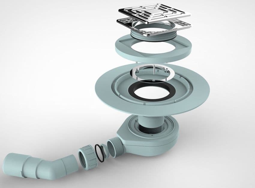 Wet Room Shower Tray Kit