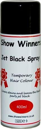 Jet Black Spray