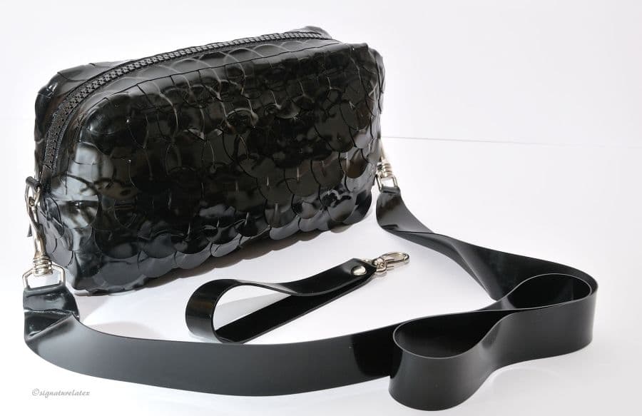 Latex fish scale bag