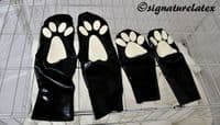 Latex Paws Full set of front and rear