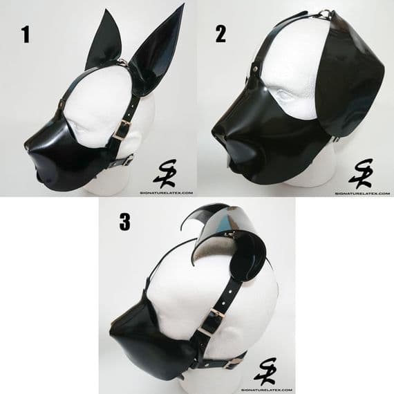 Latex Puppy/Dog Mask
