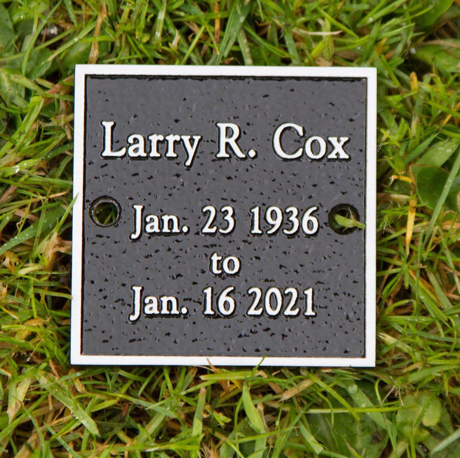 Traditionally Cast Aluminium Memorials | The Sign Maker Shop