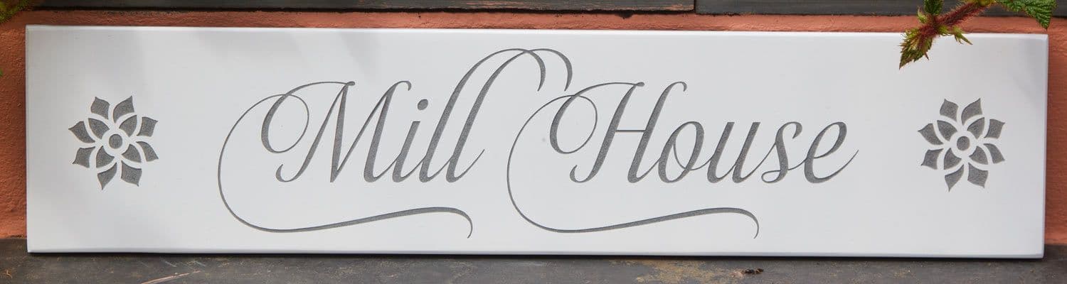 Painted Slate House Signs (20mm Thick)| The Sign Maker Shop