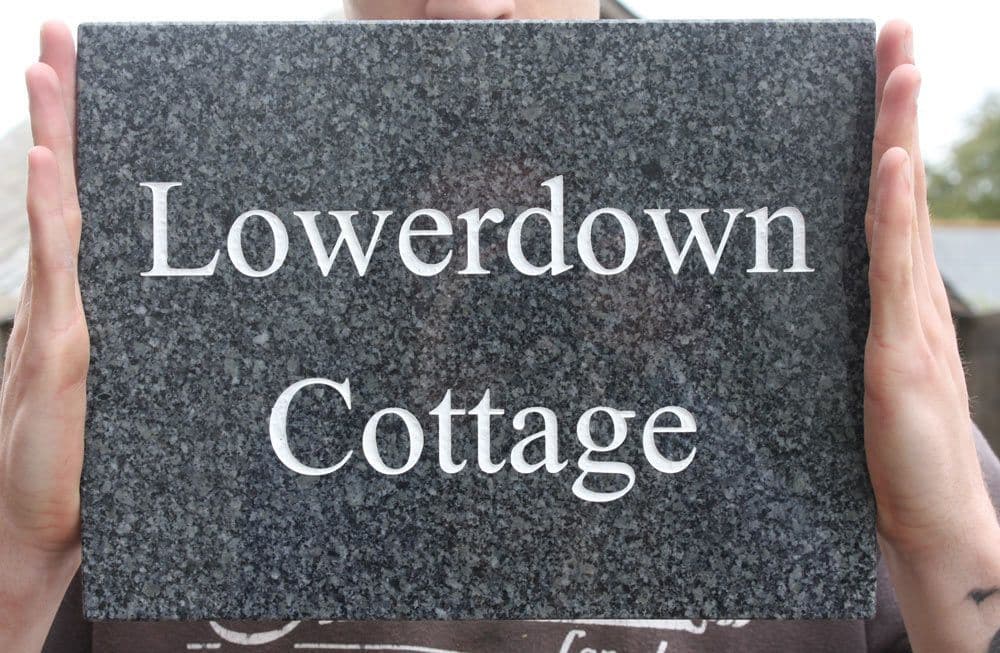 Granite Signs 30mm thick - cut to size| The Sign Maker Shop