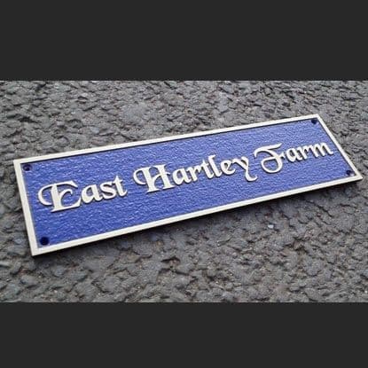 Cast Aluminium House Signs & Plaques | The Sign Maker Shop