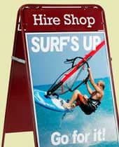 Online Sign Maker | A-Board with Header Panel