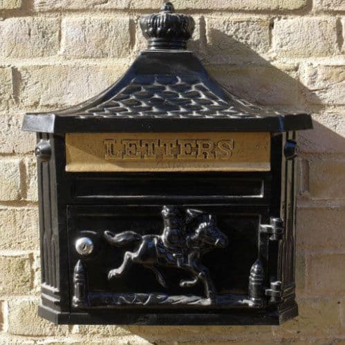 Wall Mounted Aluminium Post Box / LetterBox | The Sign Maker Shop