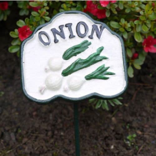 Cast Metal Onion Sign | The Sign Maker Shop
