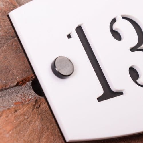 Online Sign Maker | Value House Number Acrylic Signs