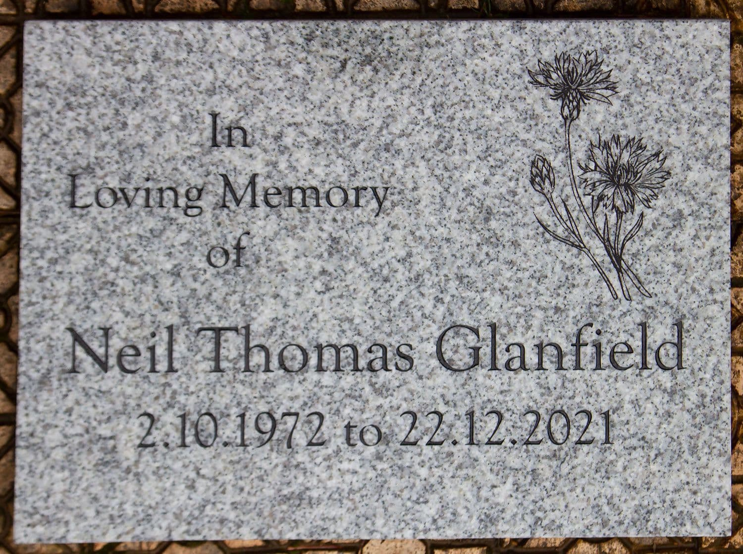 Granite Memorial Tablet| The Sign Maker Shop