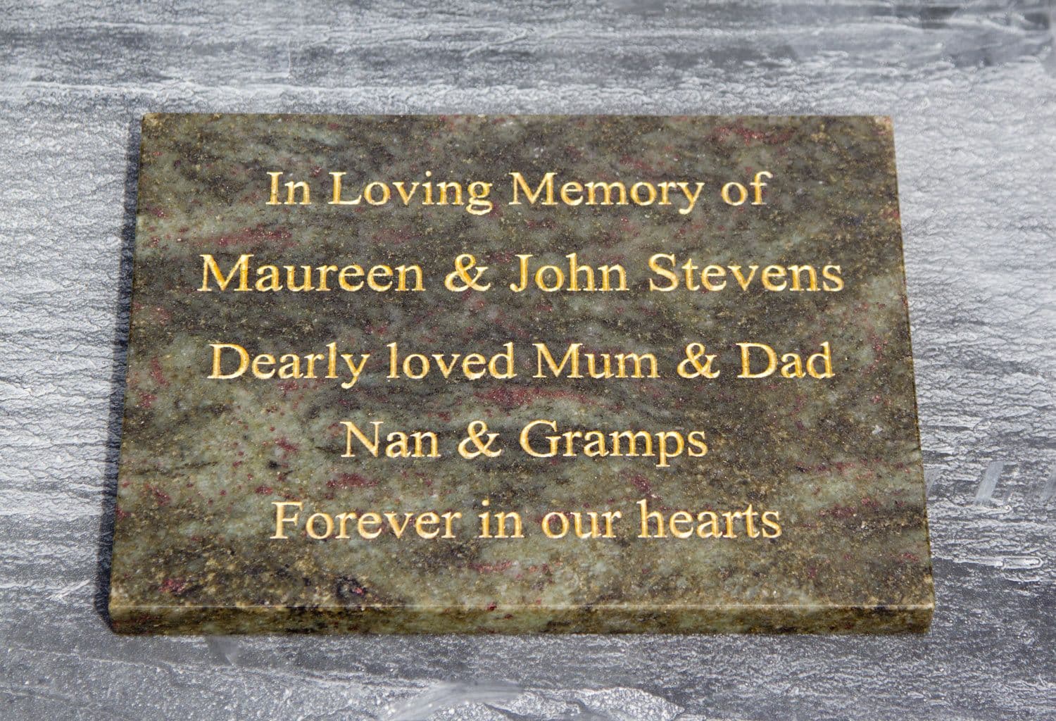 Polished Granite Memorial Plaques | The Sign Maker Shop