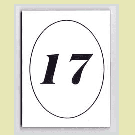Online Sign Maker | Laminate House Number Signs