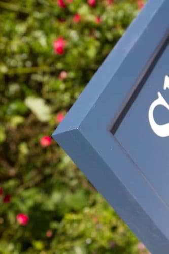 Painted Sign Board with a Frame Edge| The Sign Maker Shop