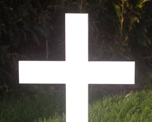 Plain Painted Hardwood Crosses| The Sign Maker Shop