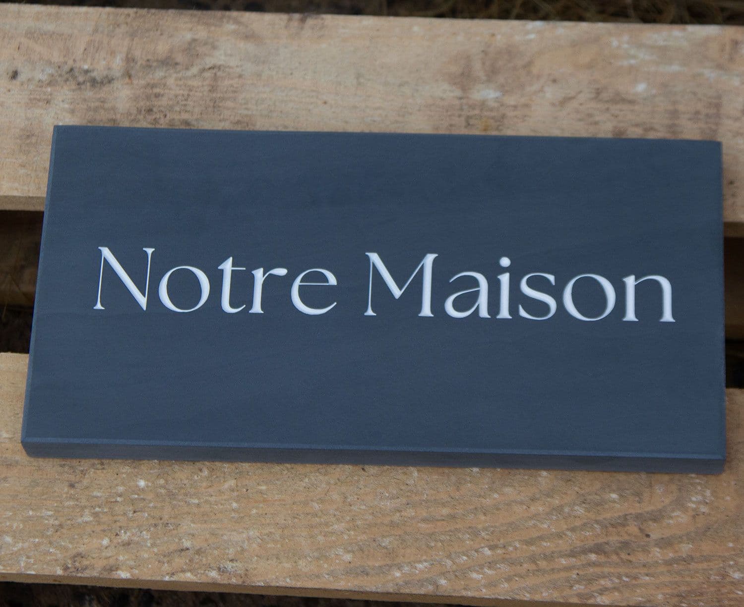 Premium Welsh Blue Slate Signs - 20mm | The Sign Maker Shop