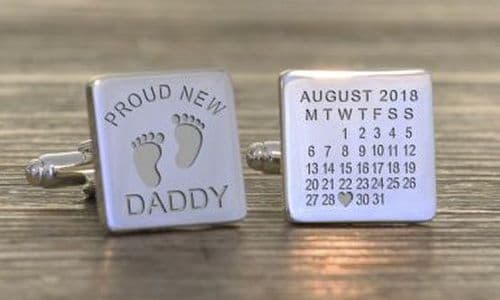 Proud New Dad Cufflinks