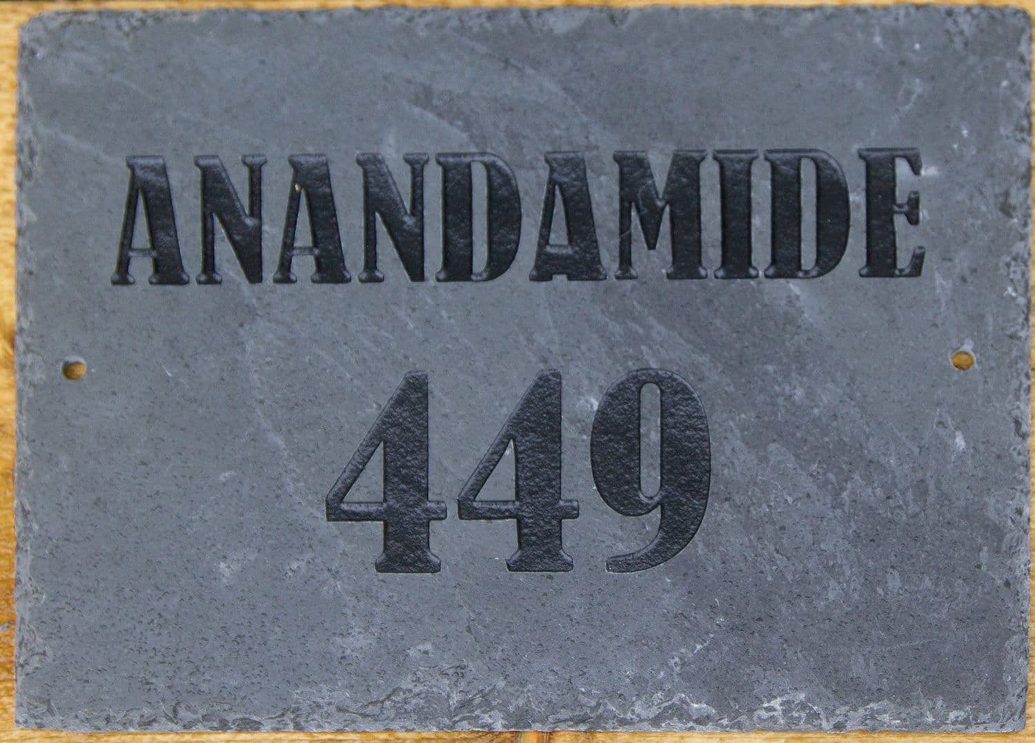 Online Sign Maker |Rustic Slate House Signs