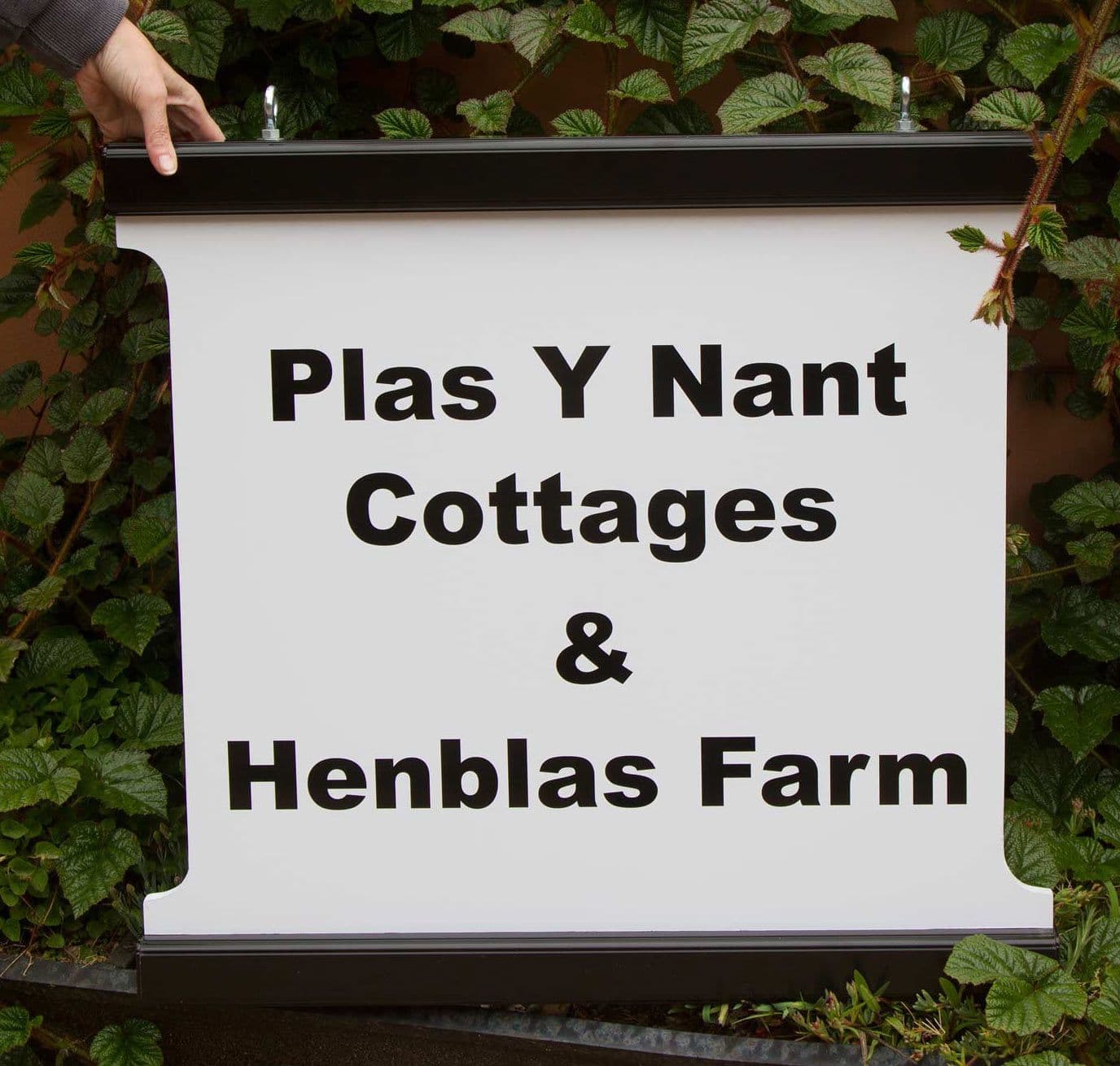 Heavy Duty Hanging Sign With Aluminium Frame | The Sign Maker Shop