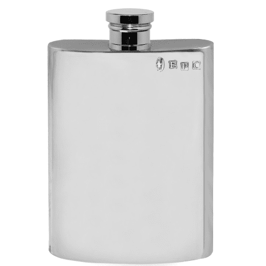 Simple Pewter Hip Flask | The Sign Maker Shop