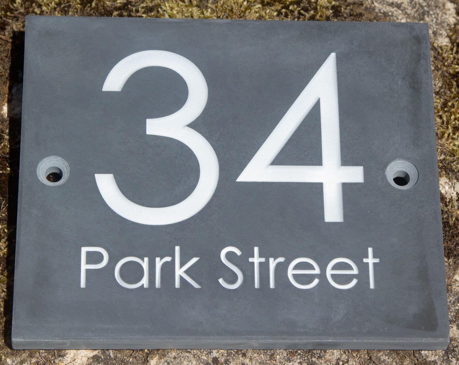 Slate House Address Signs | The Sign Maker Shop
