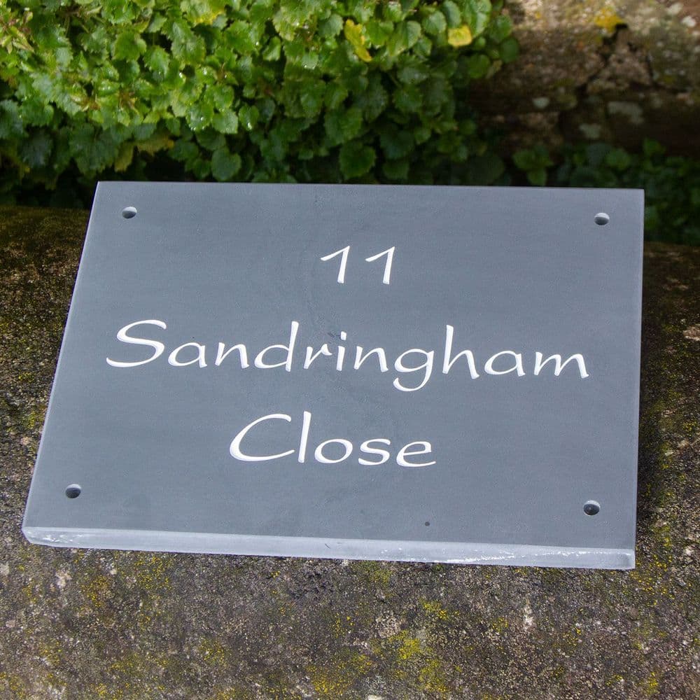 Slate Signs, House Name Plates, Memorial Tablets | The Sign Maker