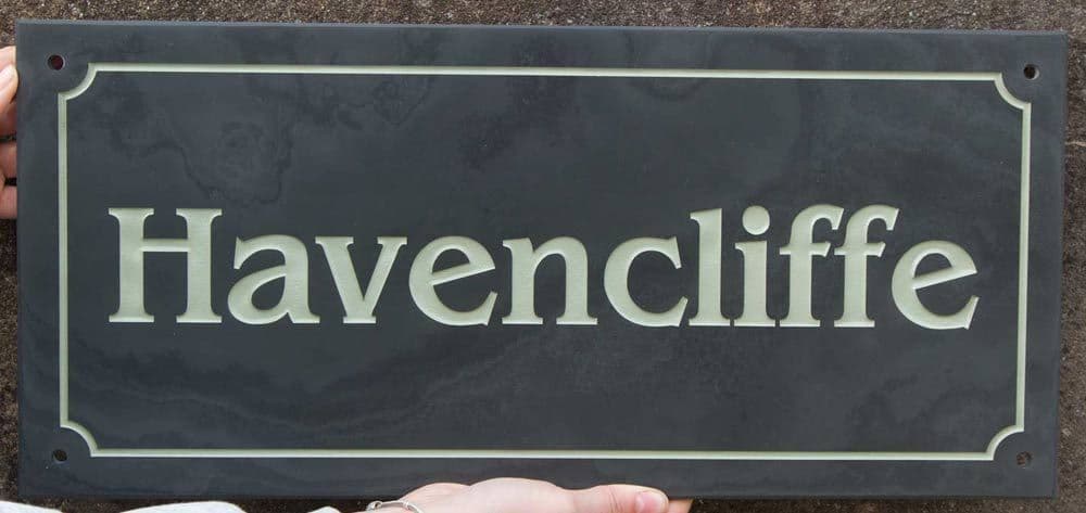 Slate House Signs & Name Plates | The Sign Maker Shop