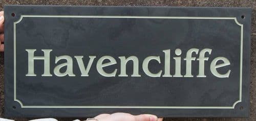 Slate House Signs & Name Plates | The Sign Maker Shop