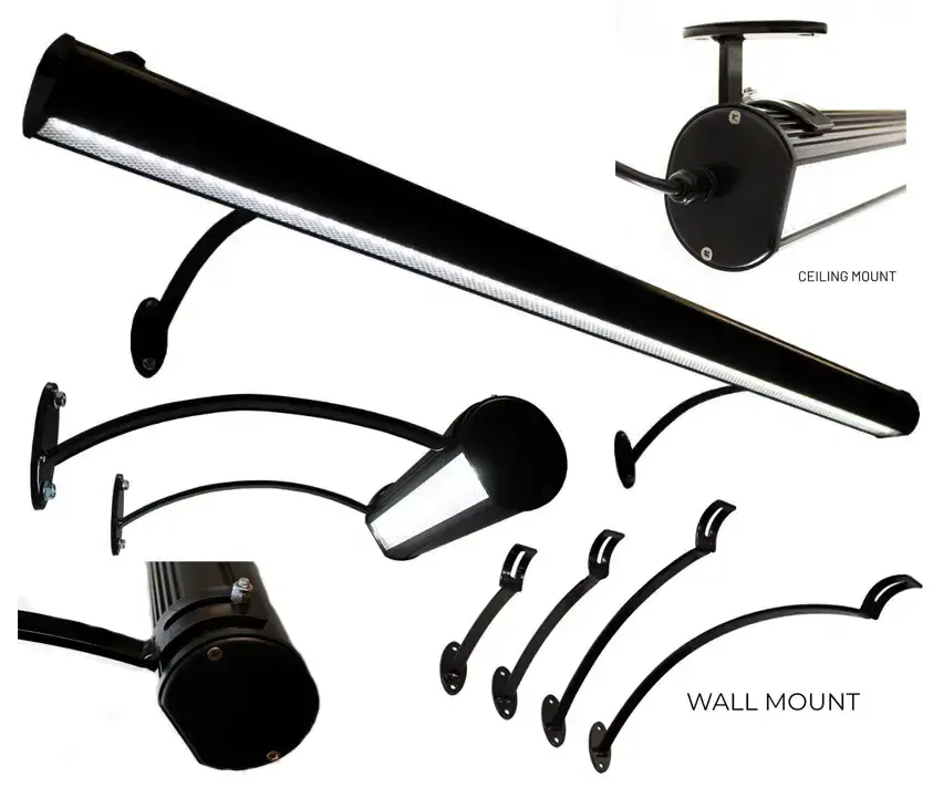 Brackets With Sign Lighting