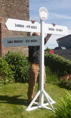 Wooden Posts and Arms