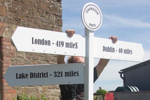 Wooden Posts and Arms