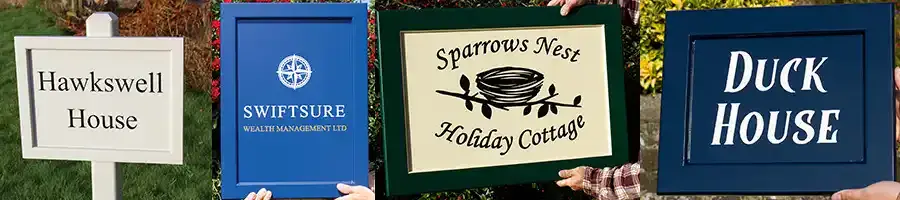 Traditional Painted Framed Signs | The Sign Maker Shop