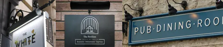 Sign Lighting | LED Wall, Bracket & Trough Lights