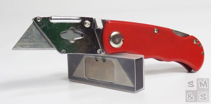 Folding Stanley Knife: Locking Stanley Blade