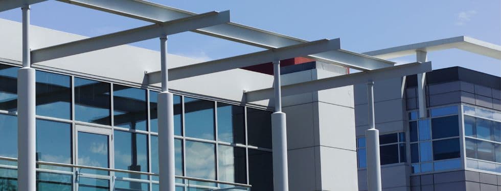 One Way Mirrored / Chrome Commercial Grade Window Tint