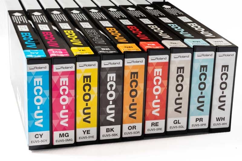 Roland ECO-UV 5 inks