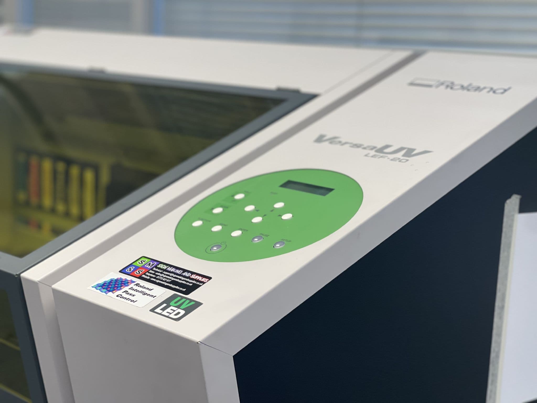 Roland LEF-20 Flatbed UV Printer