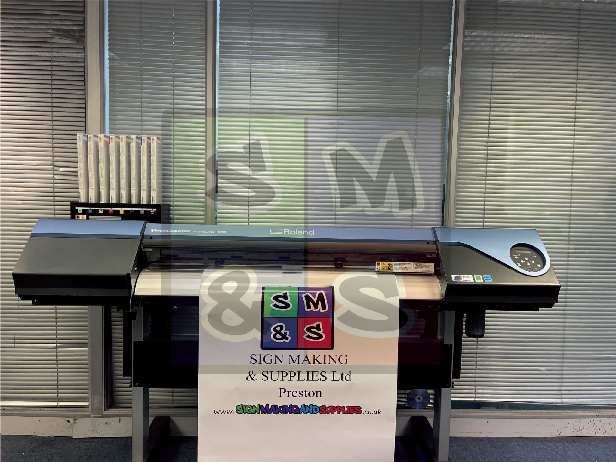 Roland VersaCAMM VS-420 Print & Cut Eco Solvent Printer