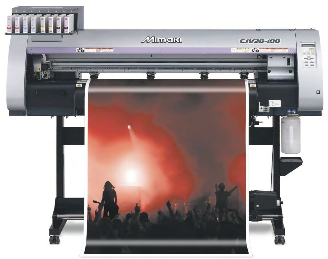 MIMAKI CJV30-100 Print & Cut Eco Solvent Printer