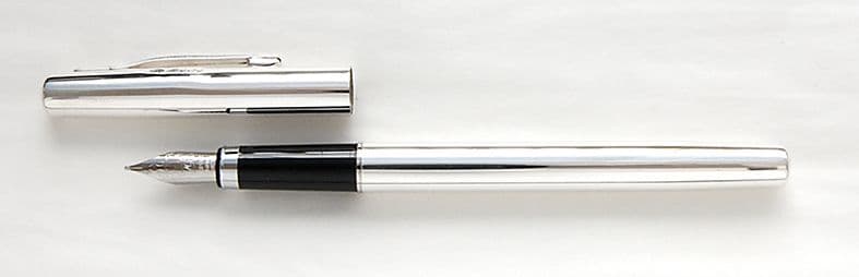 William Manton Sterling Silver Fountain Pen