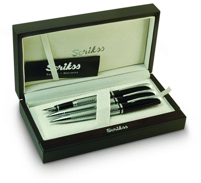 Scrikss Pen Sets | Silver Pen | Scrikss Pen Set